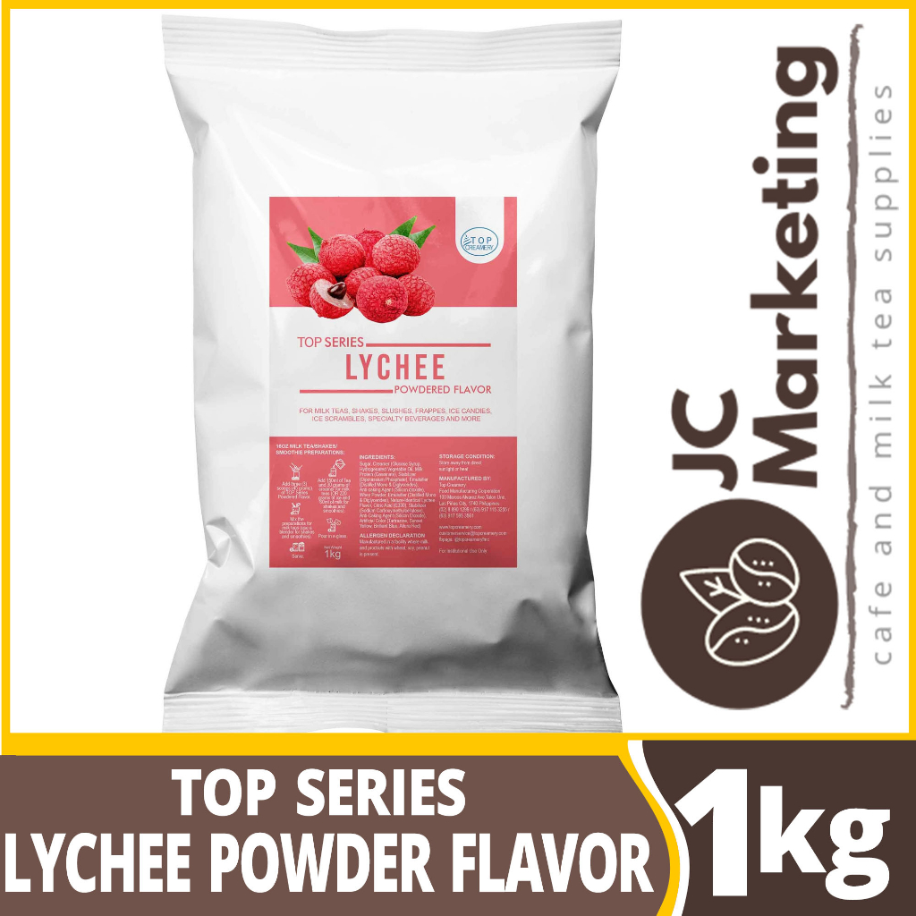 Top Series Lychee Powder 1kilo Milk Tea Supplies Can use for Milk Tea ...