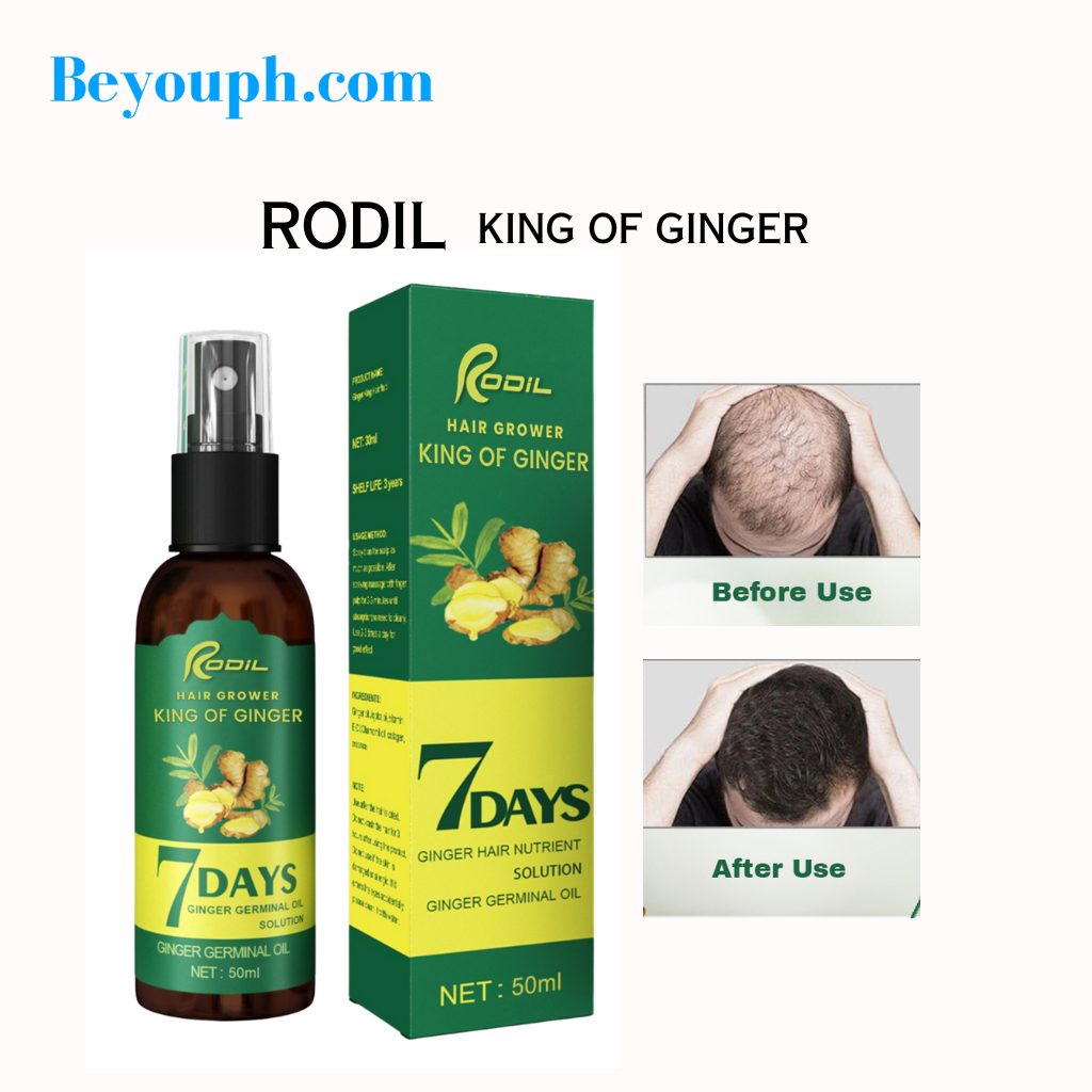 Rodil King Of Ginger Hair Nourishing Oil 7 Days Ginger Germinal Essence