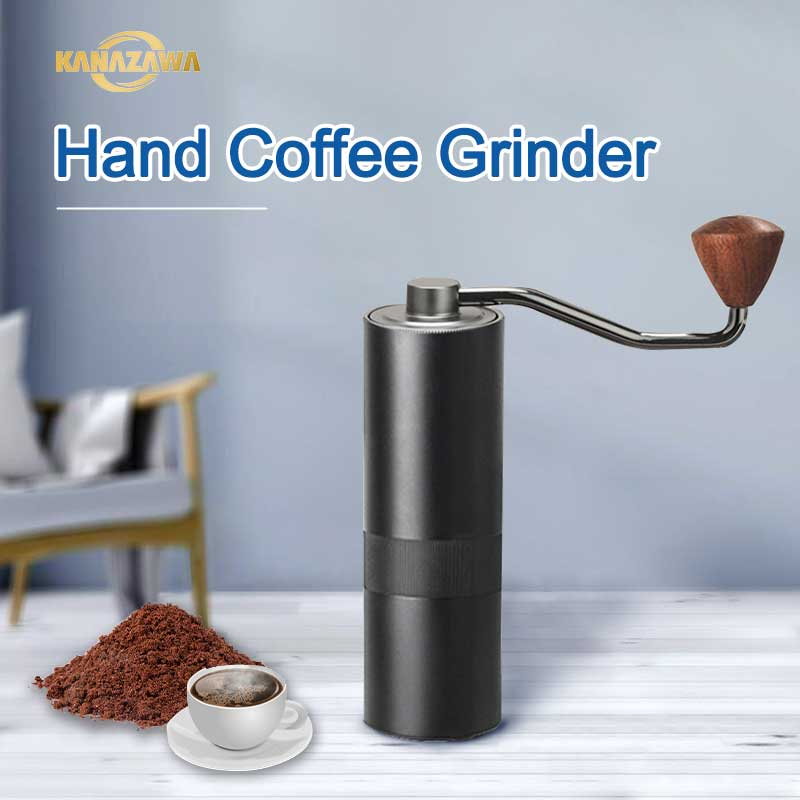 KANAZAWA Portable Manual Coffee Beans Grinder 304 Stainless Steel Hand ...