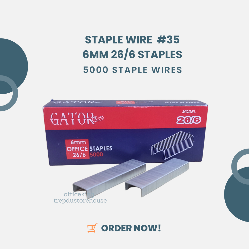 Staple wire #35 5000 staples | Shopee Philippines