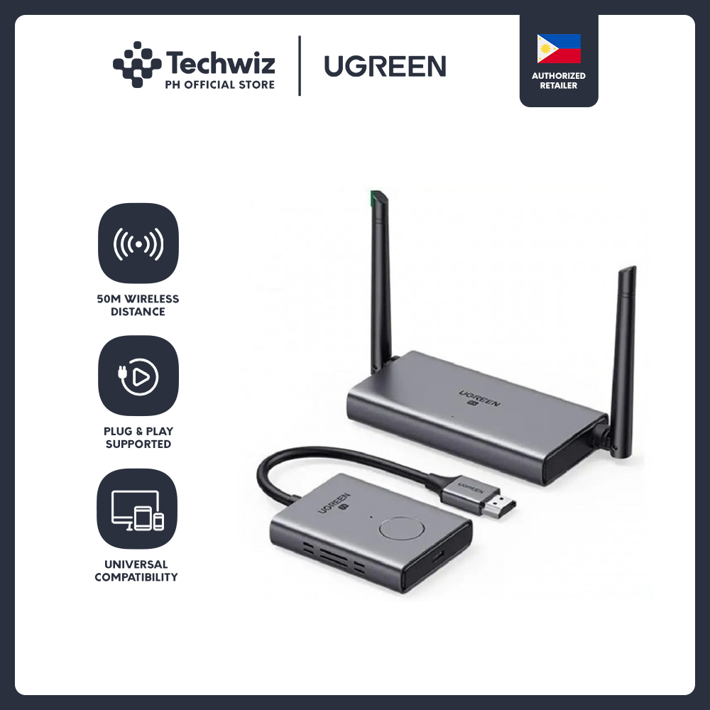 [Techwiz] UGREEN Wireless HDMI Extender Transmitter and Receiver 50m ...