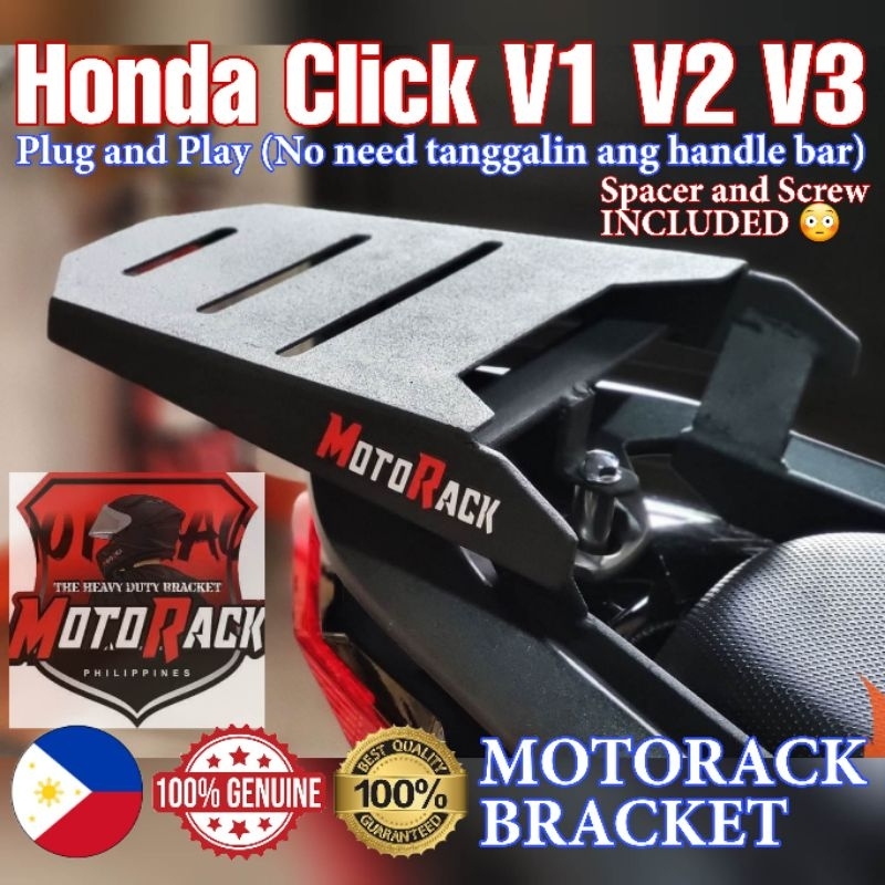 MONORACK BRACKET | CLICK V1 V2 V3 | PLUG AND PLAY | HEAVY DUTY MONORACK ...