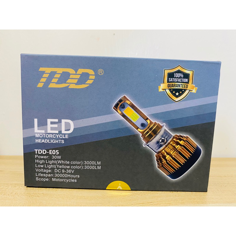 TDD LED HEADLIGHT 6LED DUAL COLOR | Shopee Philippines
