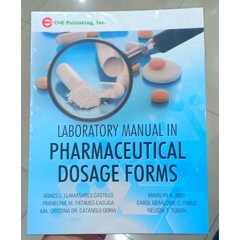 Laboratory Manual in Pharmaceutical Dosage Forms | Shopee Philippines
