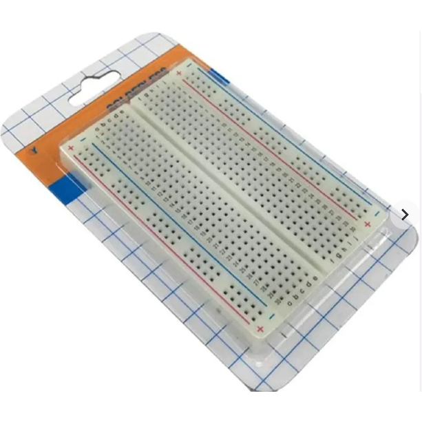 Solderless Breadboard 400 Points Bread Board for Electronic Prototyping Learning Half Size ...
