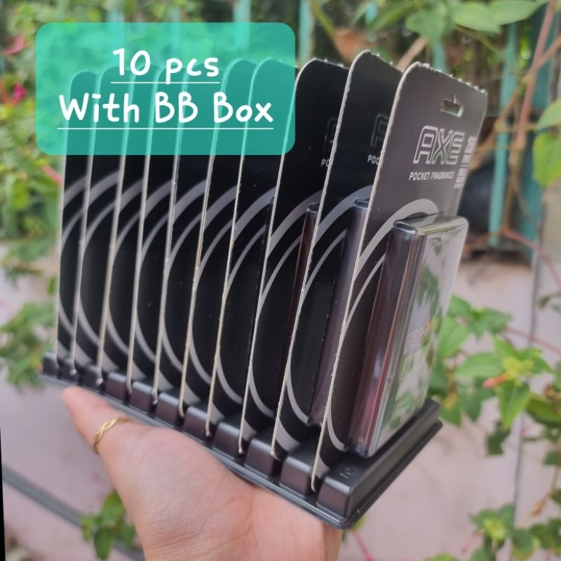 10 PCS AXE POCKET SIZE BLACK FRAGRANCE 17ML (NO EXPIRY DATE/WITH BOX ...