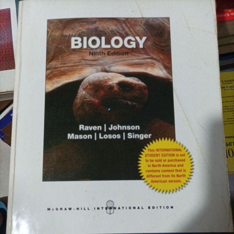 BIOLOGY Ninth edition by Raven Johnson | Shopee Philippines