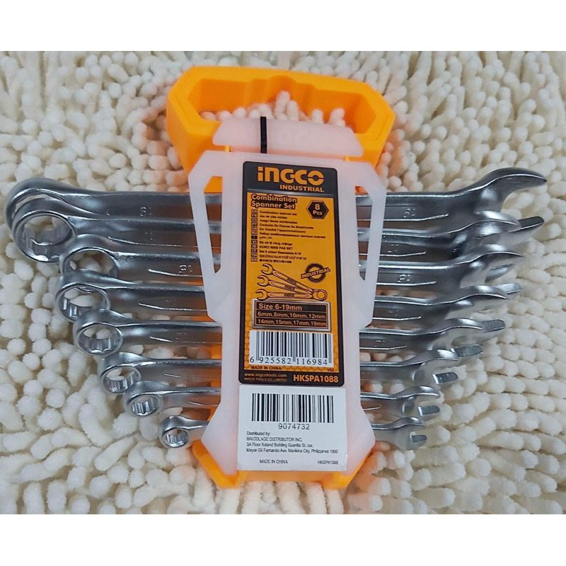 Ingco Combination Spanner Set | Shopee Philippines