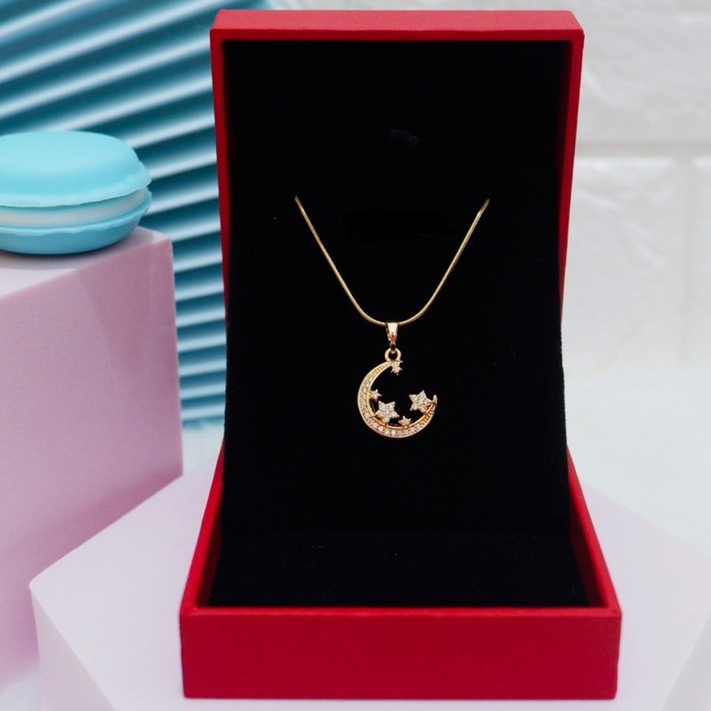 High Quality Non Tarnish Dainty Necklace | Shopee Philippines