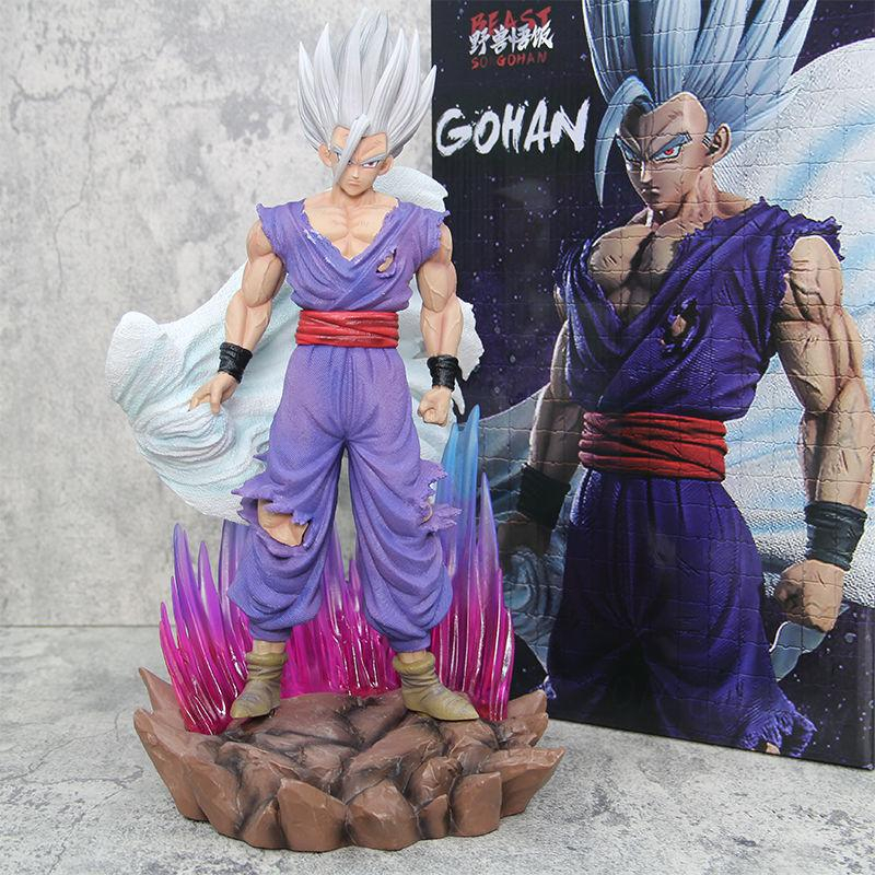 Hey Anime-DRAGON BALL GOHAN SUPER SAIYAN WHITE GOKU ACTION FIGURE ...