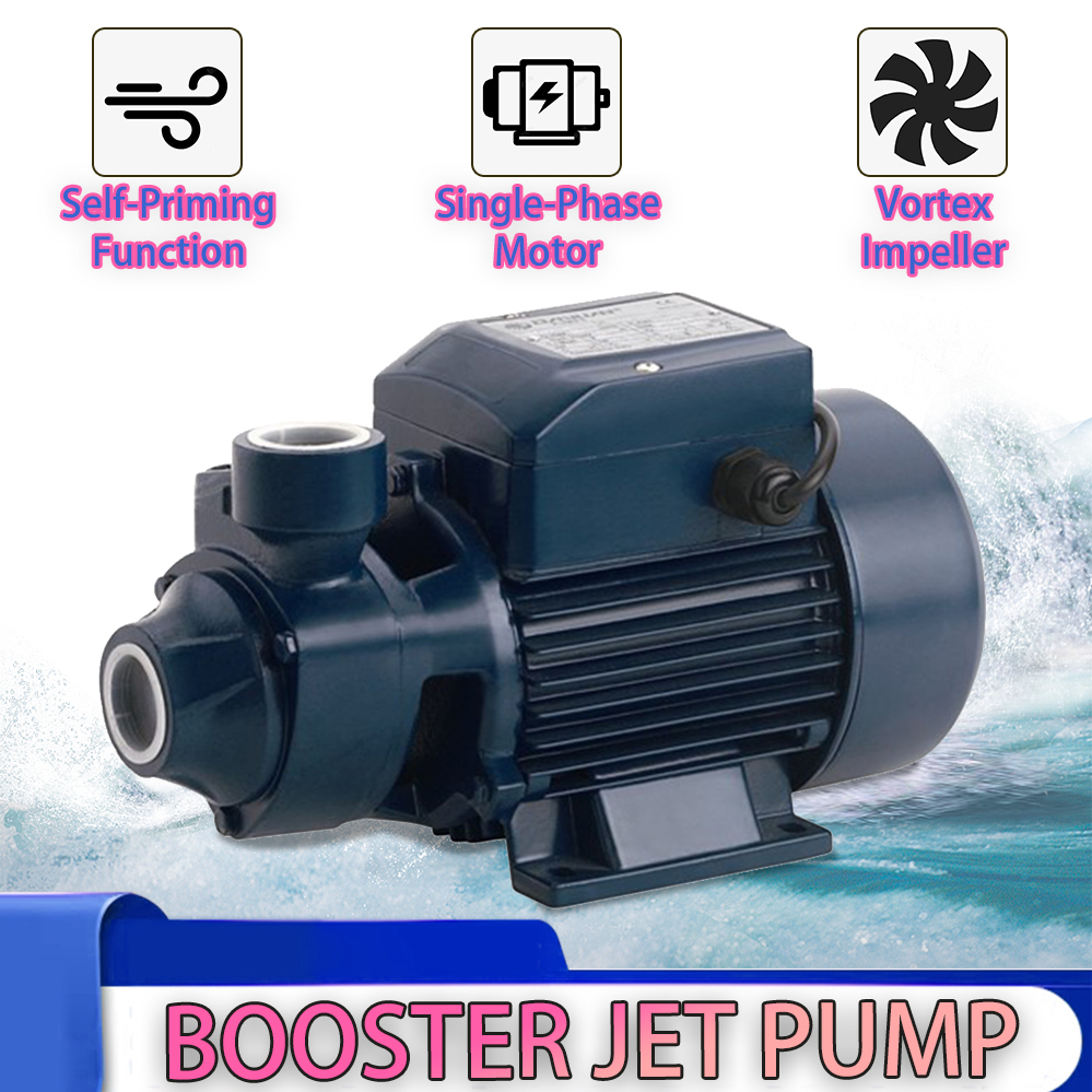 Electric Water Pump Motor Booster Self-Priming Clean Water Pump ...