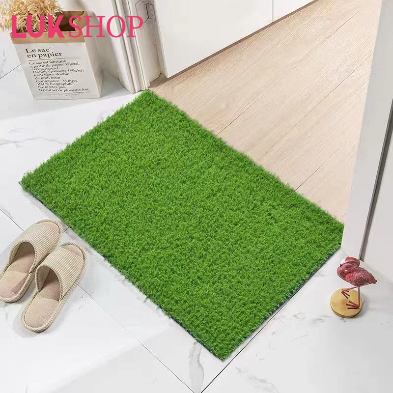 LUK Grass Doormat Synthetic Artificial Grass Door Mat Home Entrance Mat ... LUK Grass Doormat Synthetic Artificial Grass Door Mat Home Entrance Mat ...