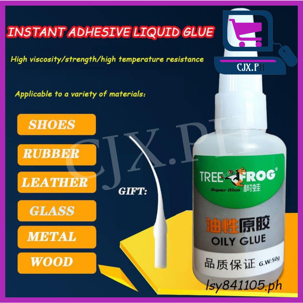 CJX.PH Original TREE FROG 502 50g Strong Super Glue Liquid Universal ...
