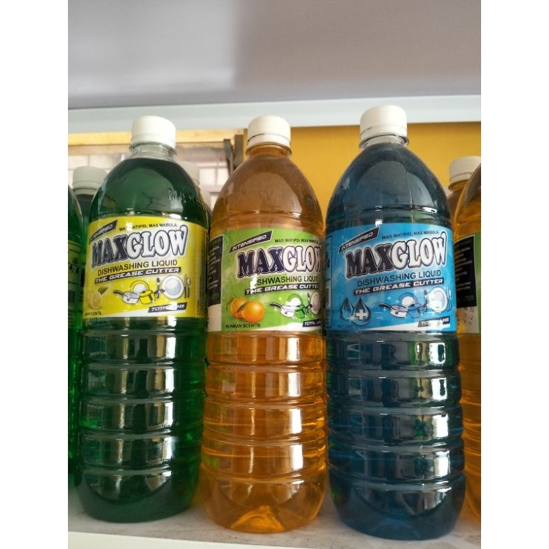 Maxglow Dishwashing Liquid Soap 1 liter | Shopee Philippines