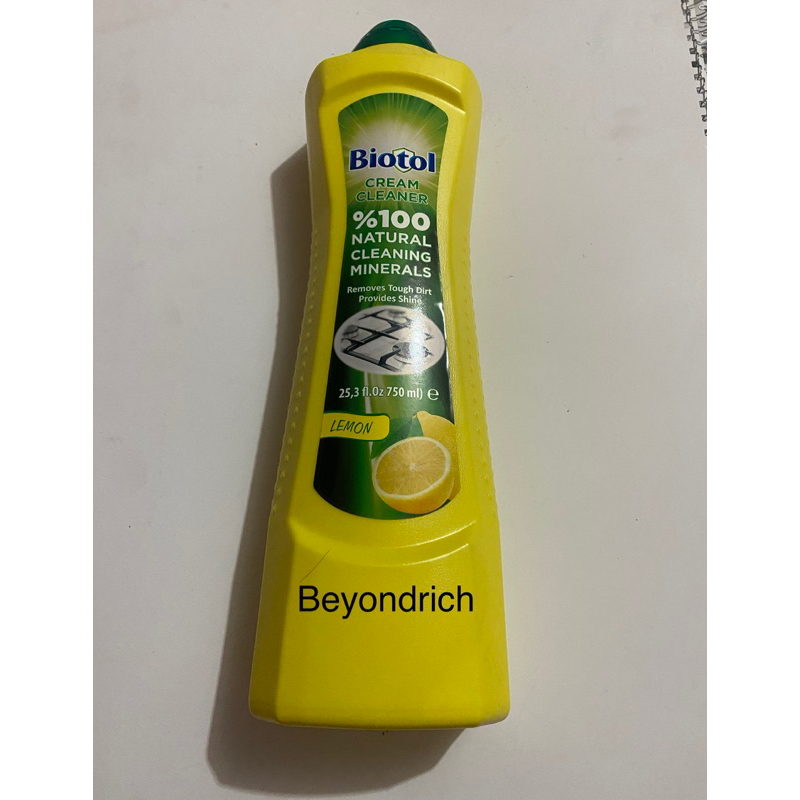Biotol Cream Cleaner 100% Natural Cleaning Minerals removes tough dirt ...