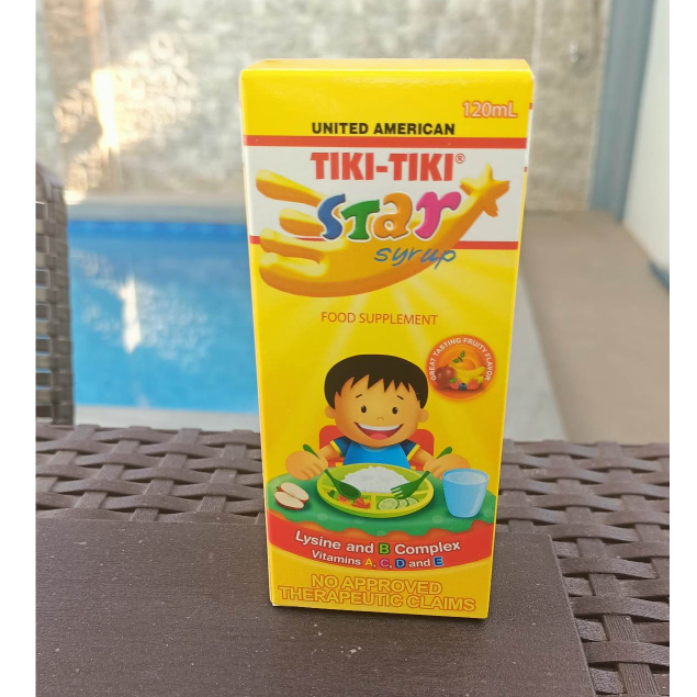 Tiki-Tiki Star syrup 120ml | Shopee Philippines