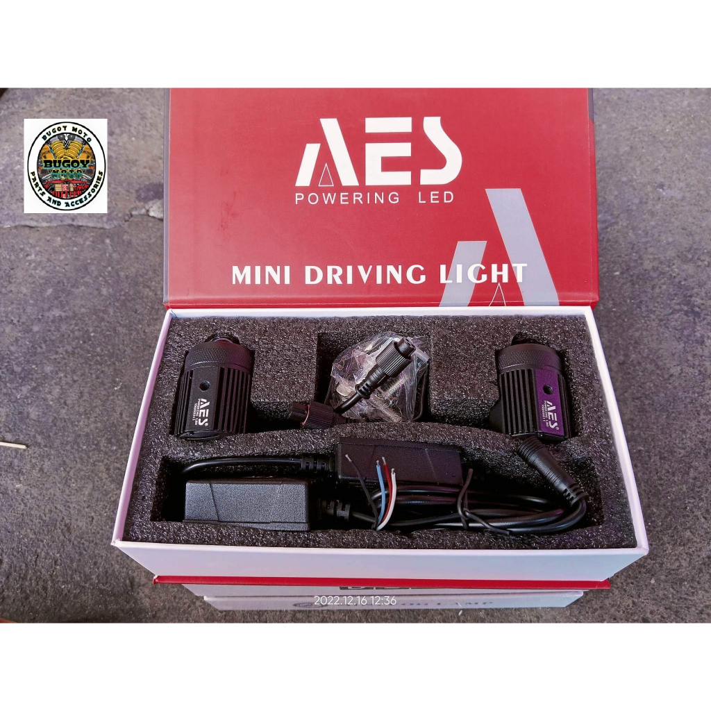AES Mini Driving Light 60watts 4 wires with alloy ballast and fan 60/60 ...