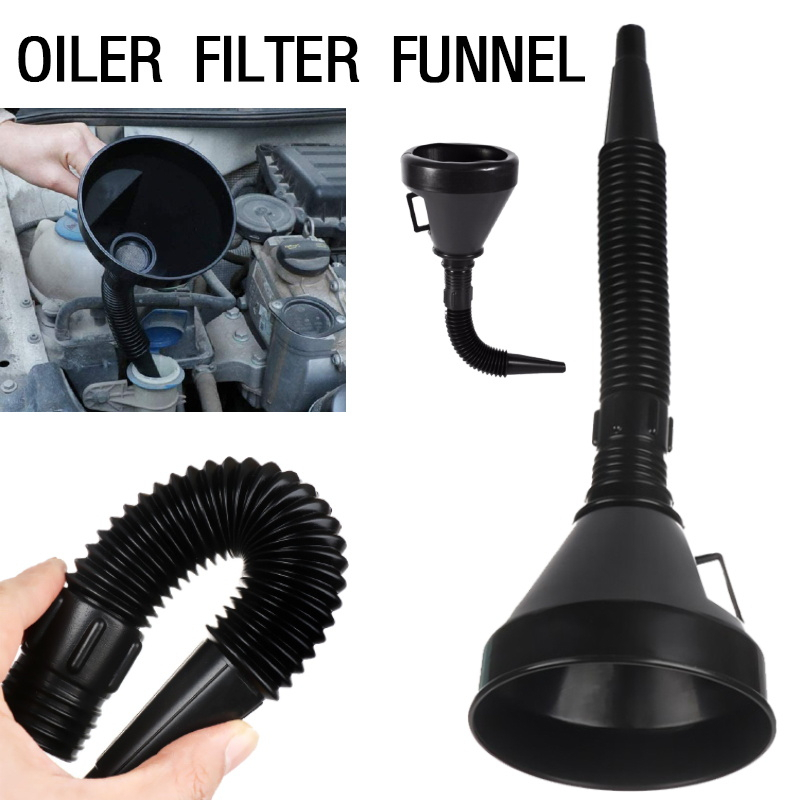 Oiler filter funnel Car Repair Tool Oil filling Equipment With filter ...
