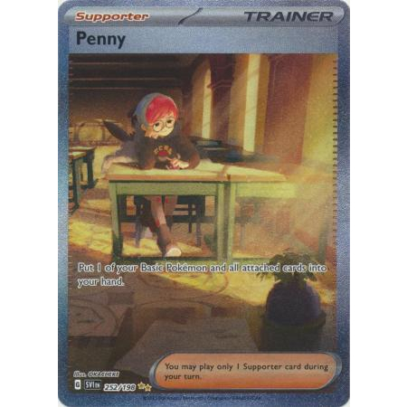 Penny Special Illustration Rare Scarlet & Violet Pokemon TCG Trading ...