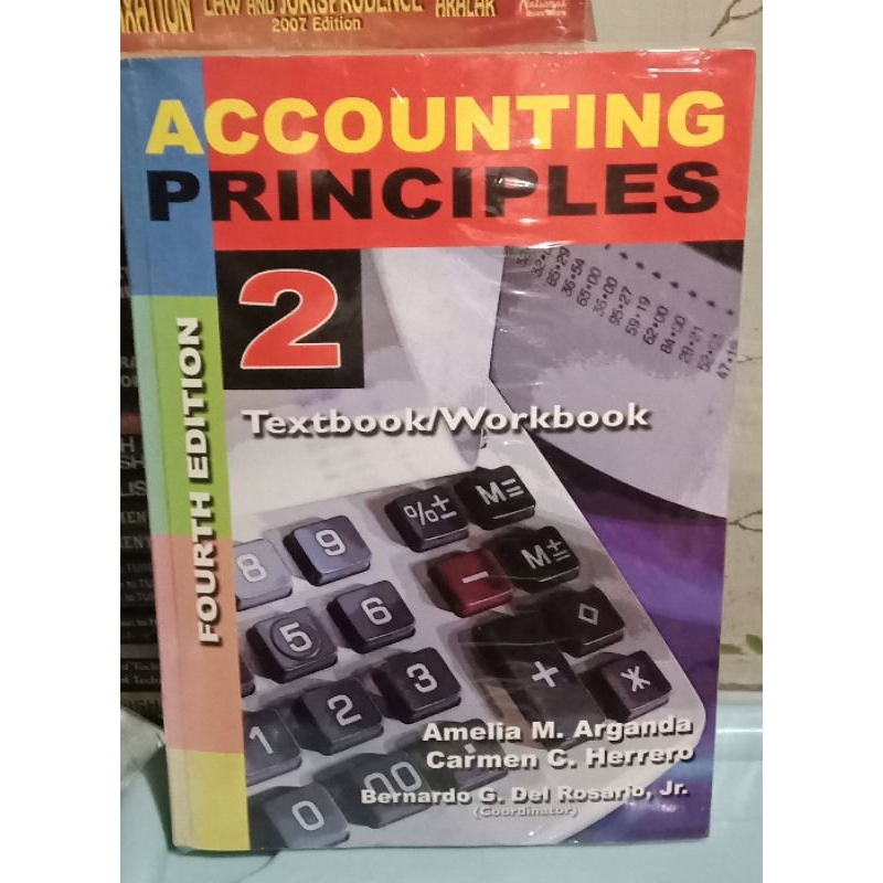 accounting principles 2 textbook workbook | Shopee Philippines