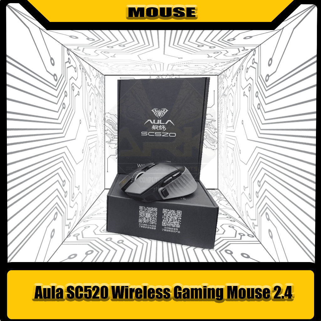 Aula SC520 Wireless Gaming Mouse 2.4 | Shopee Philippines