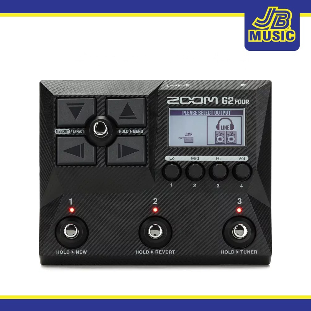 Zoom - G2 Four Guitar Multi-effects Processor Pedal (Guitar Equipment ...