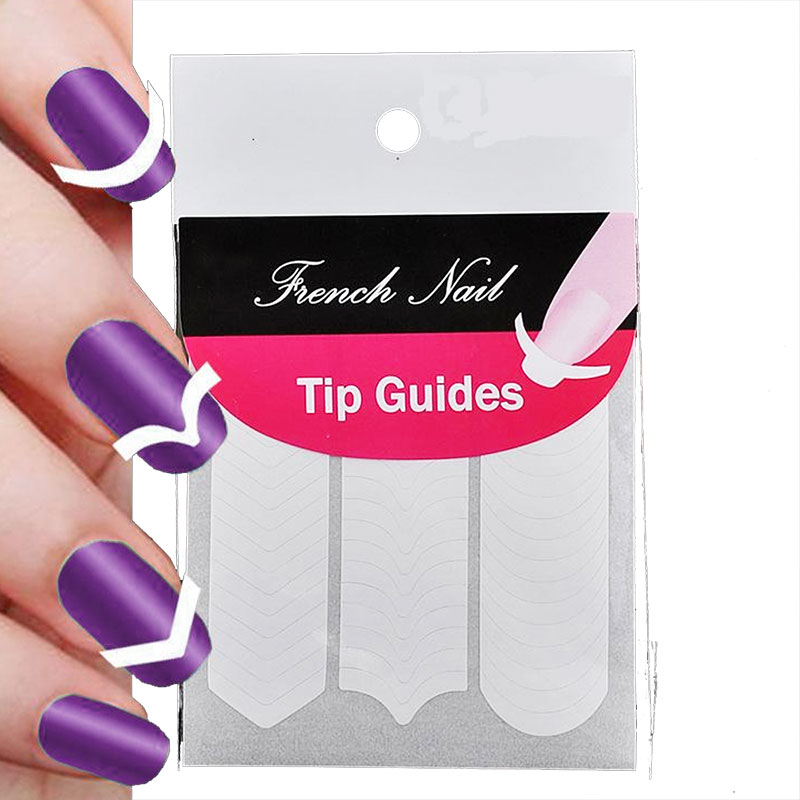 Nail.World Nail Stickers Shape U Type Style French Manicure Guide ...