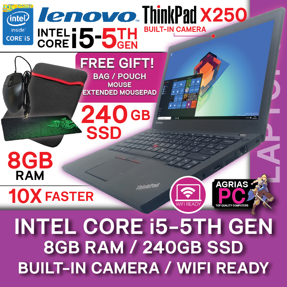 LAPTOP/LENOVO/Intel Core i5 5th Gen/i3 8th Gen/i5 3rd Gen/i3 4th/8GB ...