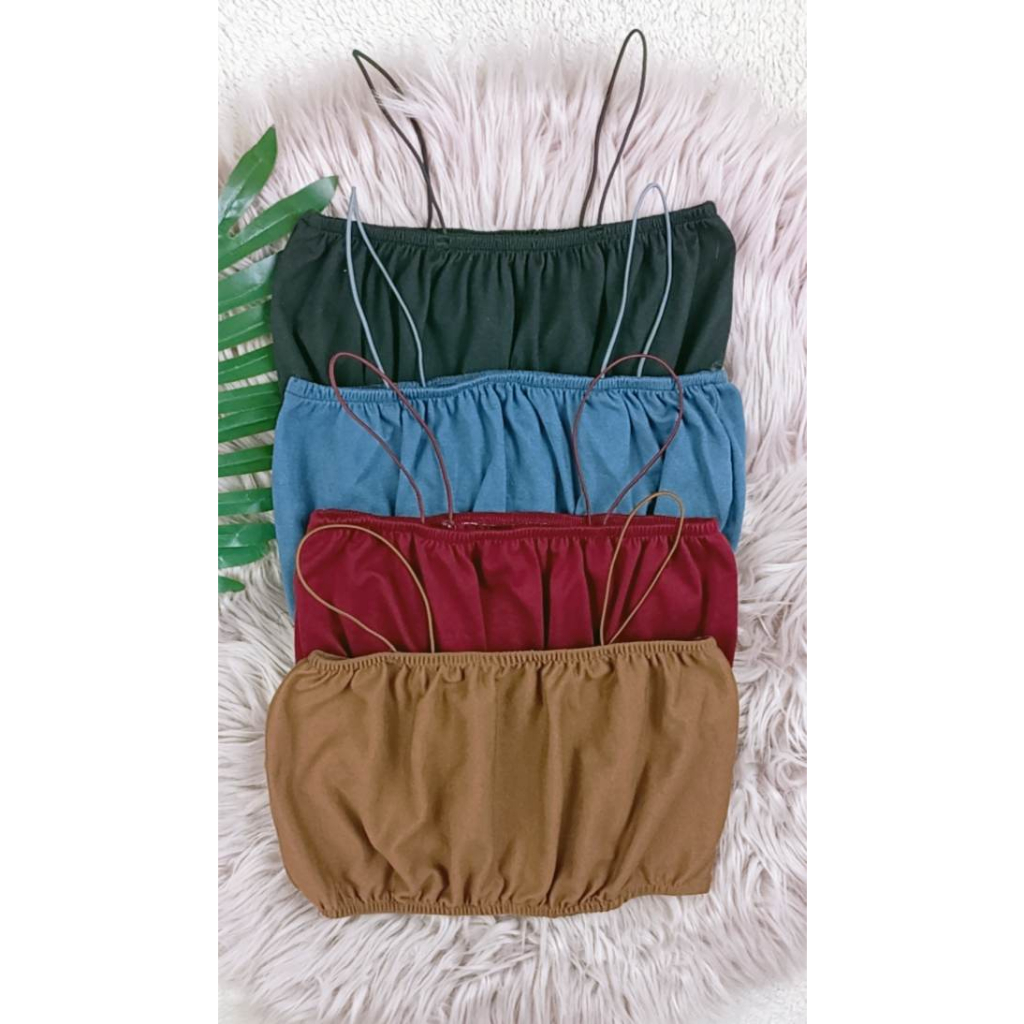 Tube Top with Garter String Straps | Shopee Philippines