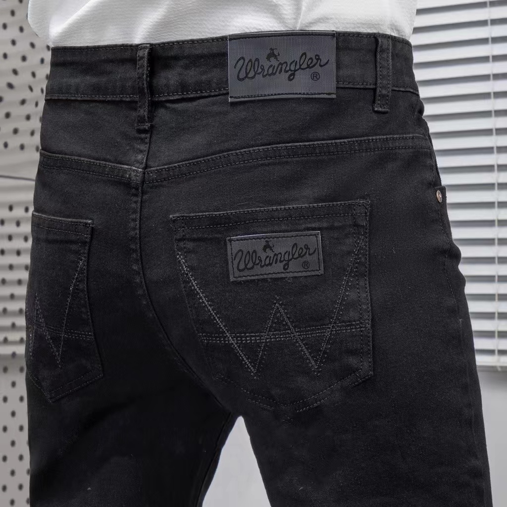 7801# Black Strechable maong skinny jeans for men Pants maong cod ...