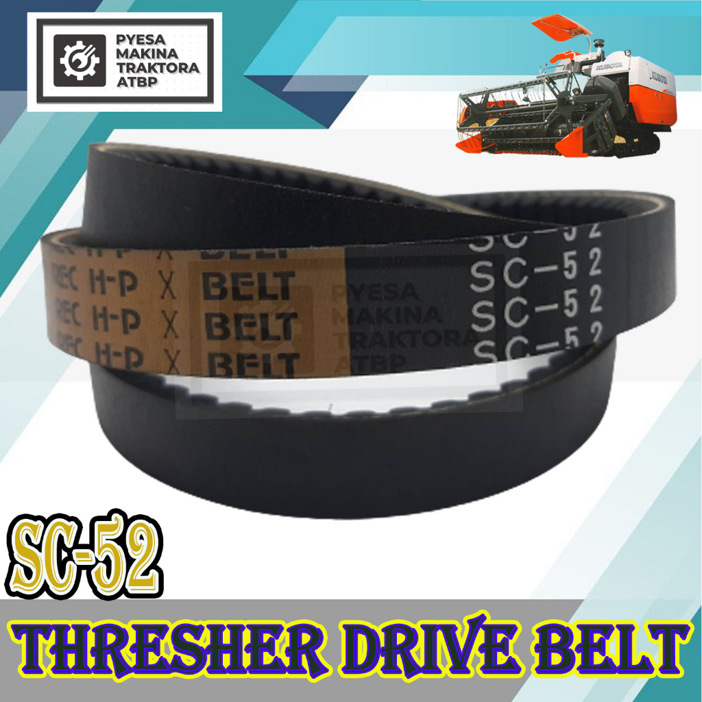 Bando REC HPX V-belt / Fan belt SC- 52 Thresher Drive Belt For ...