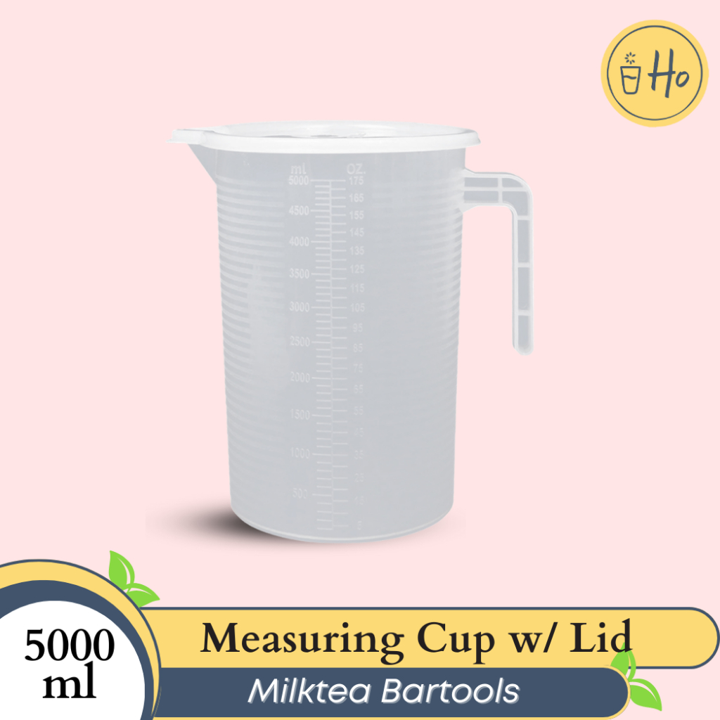 5000 ML Measuring Cup (5000 CC) with or without Lid | Shopee Philippines