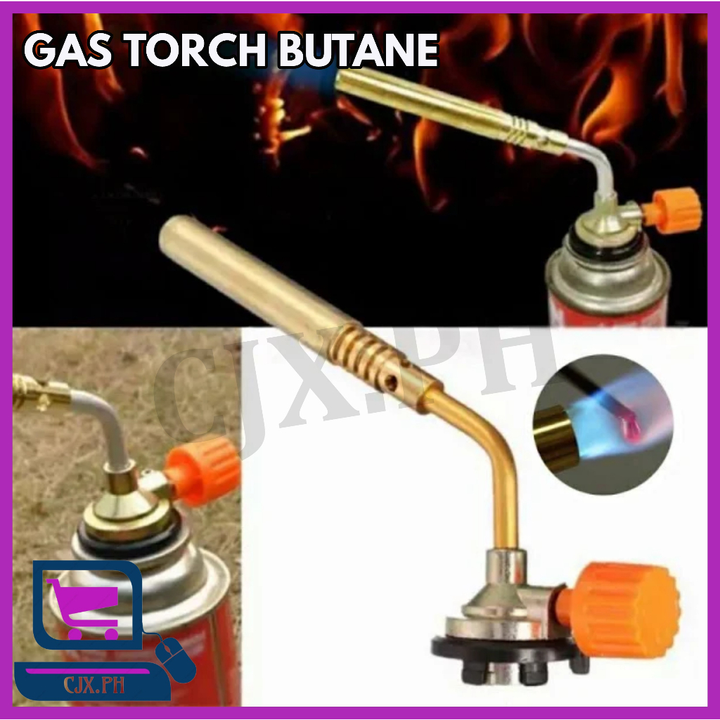 CJX.PH Butane welding burner gas torch flame outdoor camping barbecue ...
