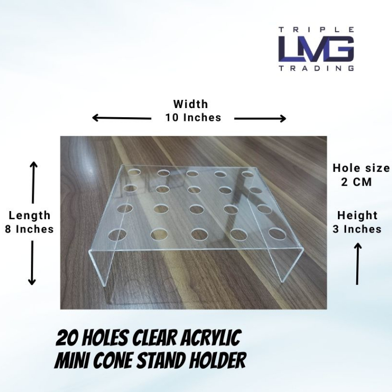 MINI CONE HOLDER/STAND (20 HOLES) | Shopee Philippines