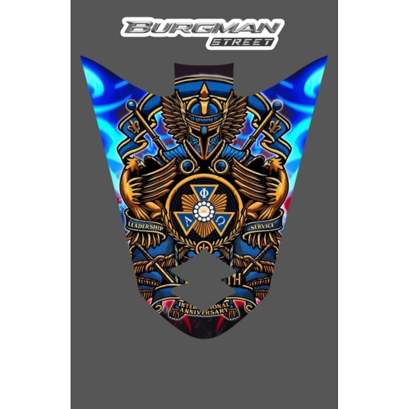APO front sticker for Burgman 125 | Shopee Philippines