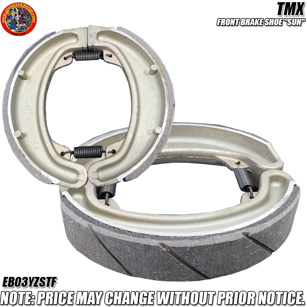 TMX FRONT BRAKE SHOE "SUN" (EB03YZSTF) | Shopee Philippines
