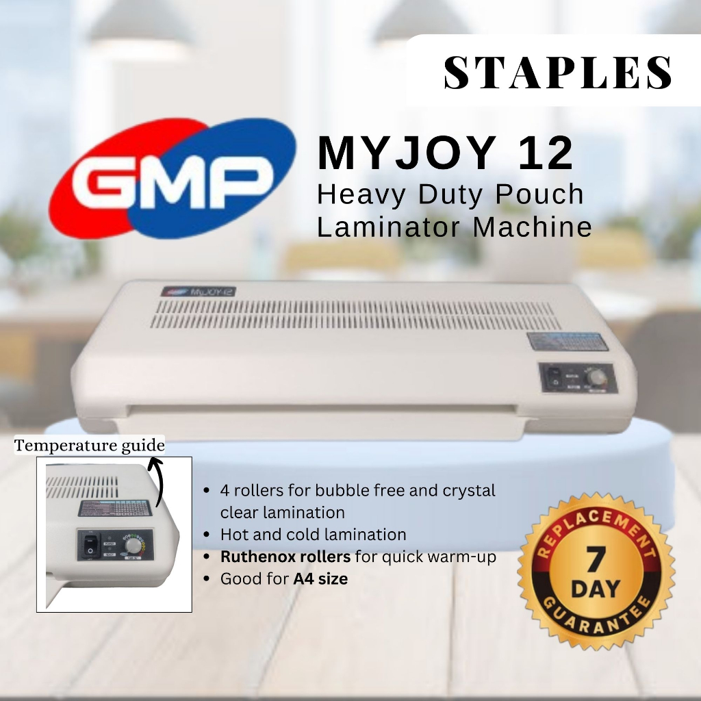 MyJoy 9 & MyJoy12 Heavy Duty Pouch Laminator | Shopee Philippines