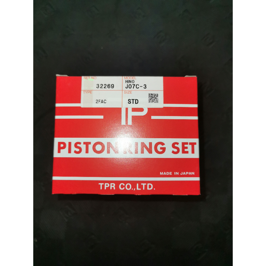 TP Piston Ring For HINO J07C-3 (32269) | Shopee Philippines