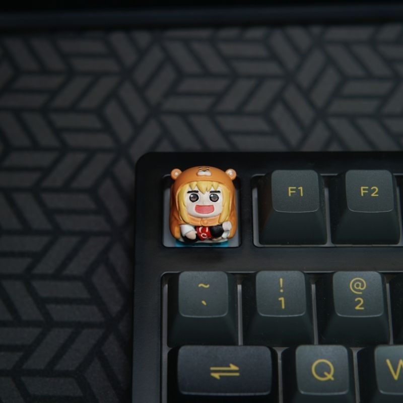 Himouto! Umaru chan artisan keycap 3d printed mechanical keyboard ...