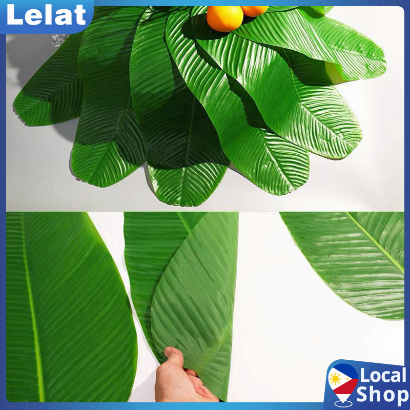 Simulated Banana Leaf Table Decor Banana Leaf Single Banana Leaf Meal ...