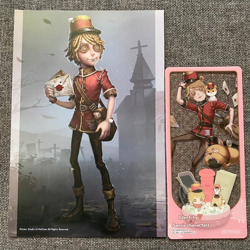 Identity V Postman Character Survivor Collectible Bundle Postcard ...
