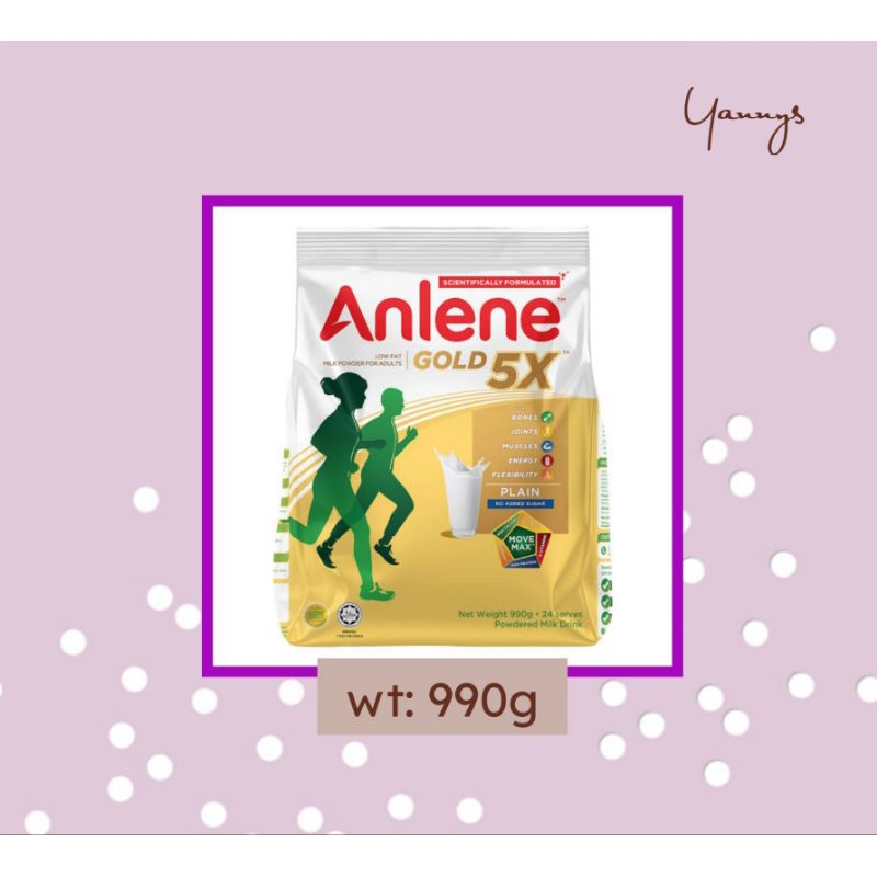 Anlene Gold 5X 990g | 2026 Expiry | Shopee Philippines