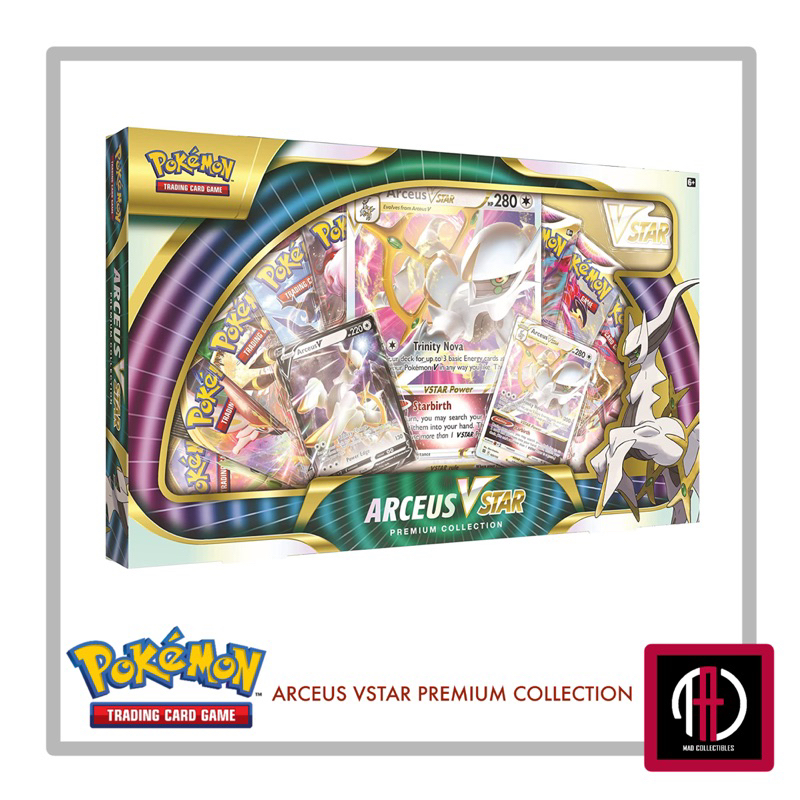Pokemon TCG Sealed Product - Arceus VSTAR Premium Collection Box ...