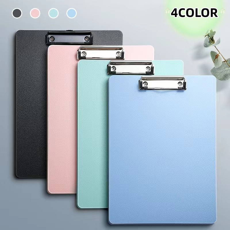 A4 Clip Board Hard Board Long Clip Pad File Paper Folder Writing Pad ...