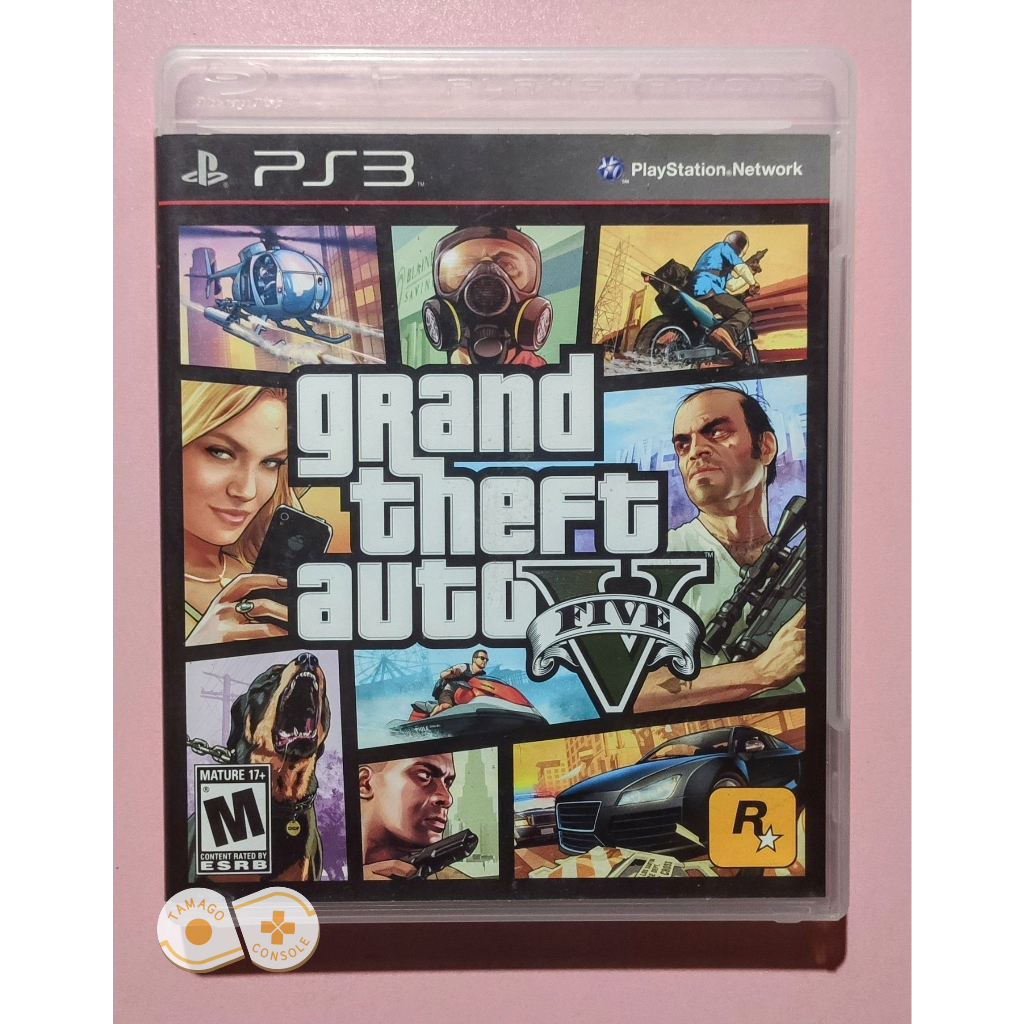Grand Theft Auto V - [PS3 Game] [ENGLISH Language] | Shopee Philippines