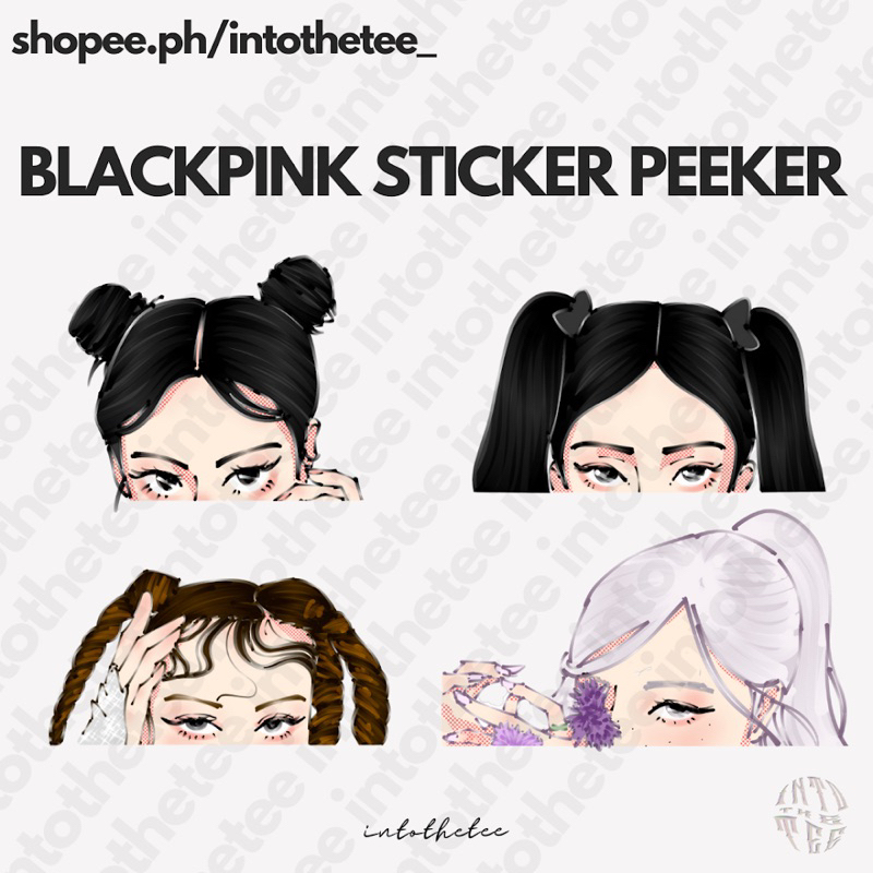 BLACKPINK SOLO STICKER PEEKER | Shopee Philippines