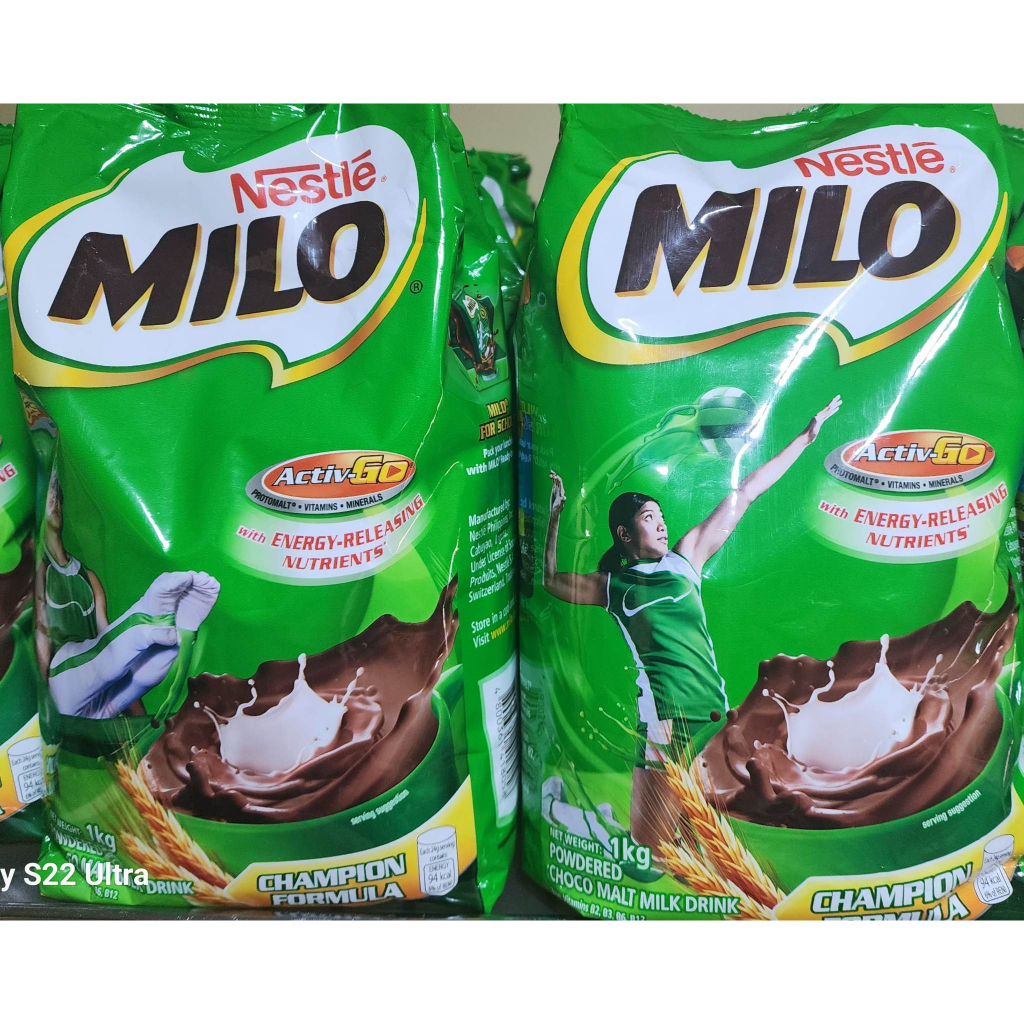 MILO Powdered Choco Malt Milk Drink 1kg (Expiry: May 2024) | Shopee ...