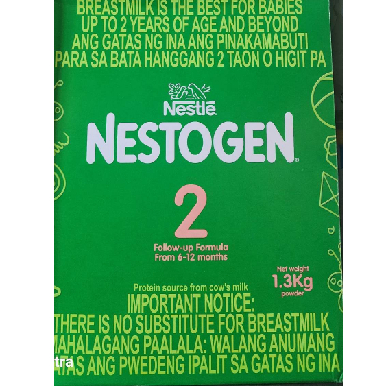 Nestogen 2 Infant Formula For Children 6-12 Months 1.3kg (Expiry: April ...