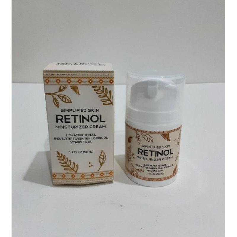 Retinol Moisturizer Cream ( Simplified Skin) | Shopee Philippines