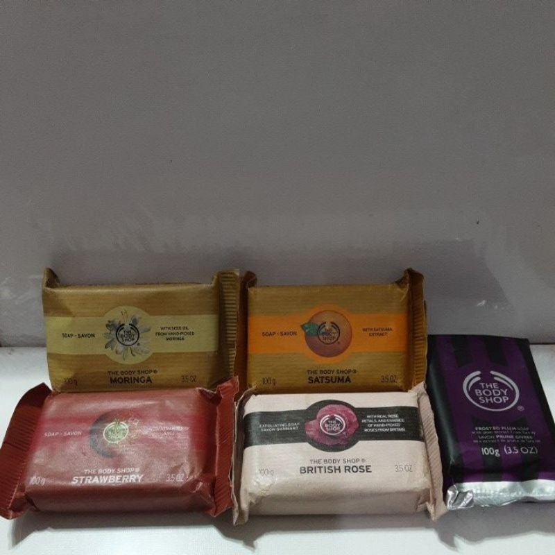 Exfoliating Bar Soap Original (The Body Shop ) Assorted Scent 100 g ...